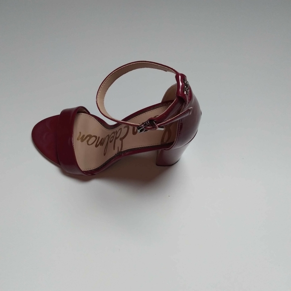 Sam Elderman | Shoes | Sam Edelman Raspberry Patent Leather Strap 4 ...